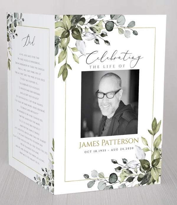 Funeral/Memorial Service Booklets | Redan Print